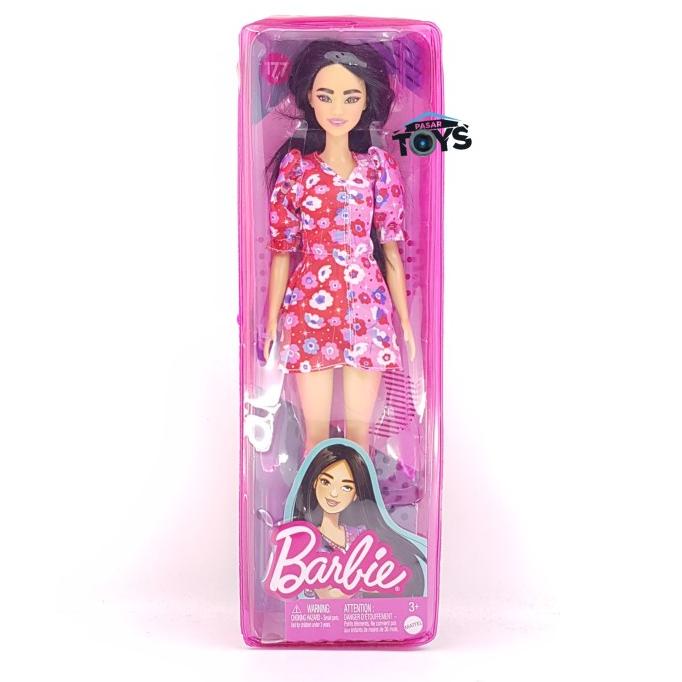 Jual Barbie Fashionistas Doll 177 With Long Black Hair | Shopee Indonesia