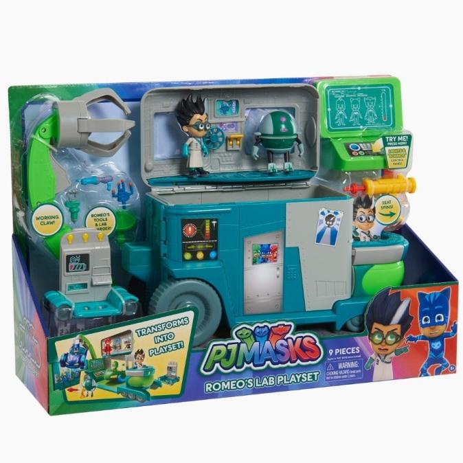 Jual PJ MASKS Romeo's Lab Playset | Shopee Indonesia