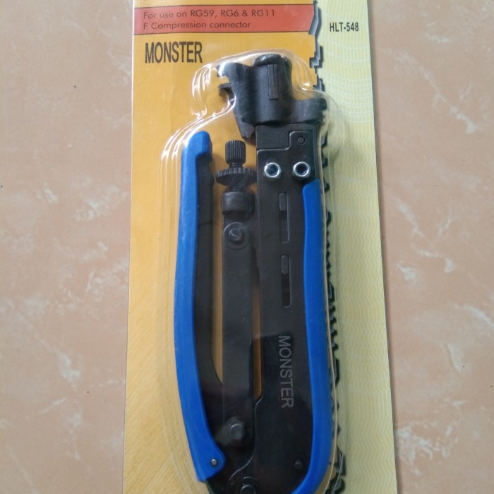 Jual Terlaris Tang Crimping Tang Compression Bnc, F, Rg59, Rg6, Rg11 ...