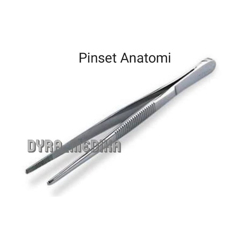 Jual PINSET ANATOMI 14CM STAINLESS / PINSET ANATOMIS 14CM STAINLESS ...