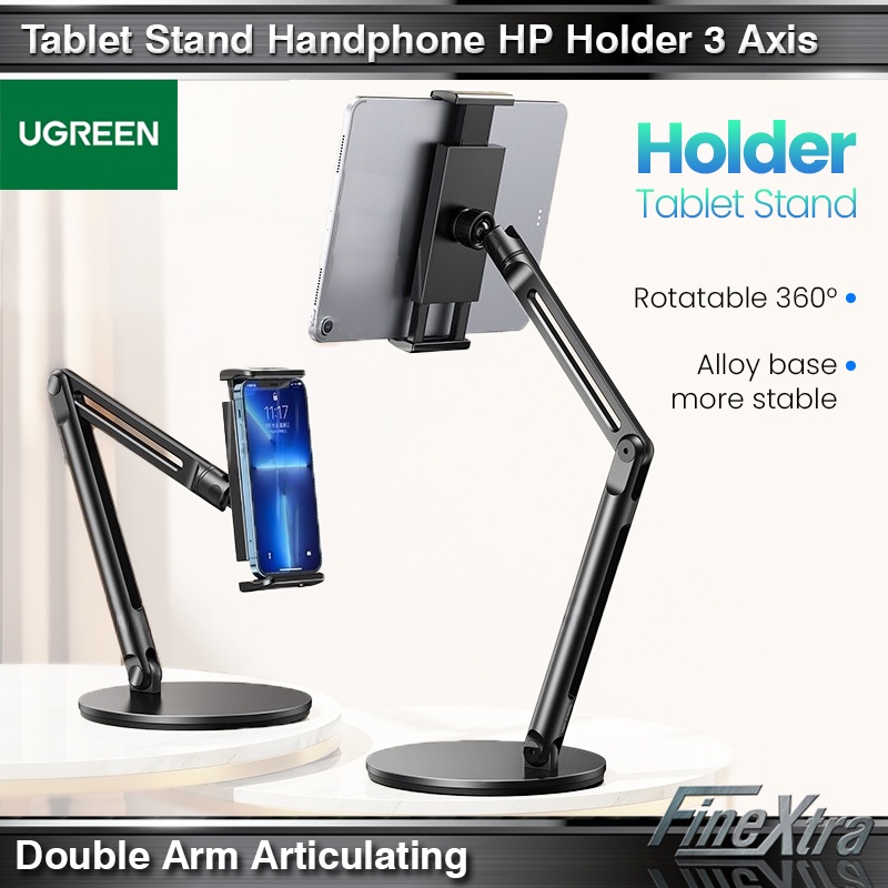 Jual UGREEN Tablet Stand Handphone HP Holder 3 Axis Double Arm ...