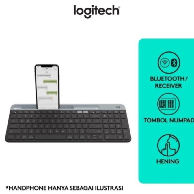 Jual Keyboard Logitech Multi Device K580 Bluetooth Wireless Unifying ...