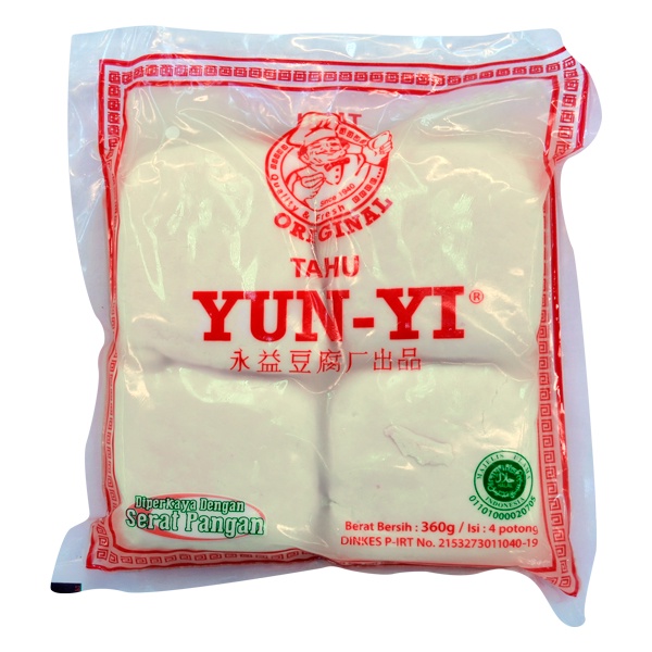 Jual YUNYI TAHU PUTIH 4 PCS | Shopee Indonesia