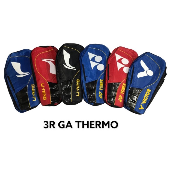 Jual Tas Badminton Raket Lining/Yonex 2 Sleting | Shopee Indonesia