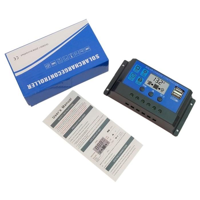 Jual Scc Pwm Solar Charge Controller Otomatis 12V/24V 10A/20A/30A/40A 042 | Shopee Indonesia