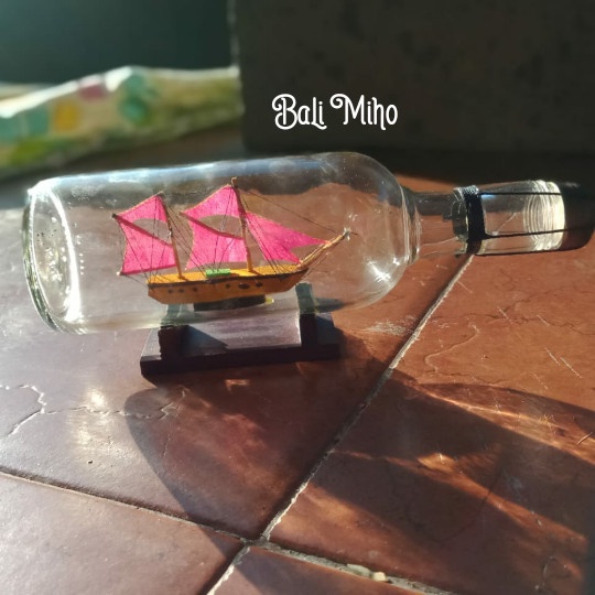Jual PERAHU DALAM BOTOL/KAPAL DALAM BOTOL KACA/MINIATUR PERAHU/KAPAL ...