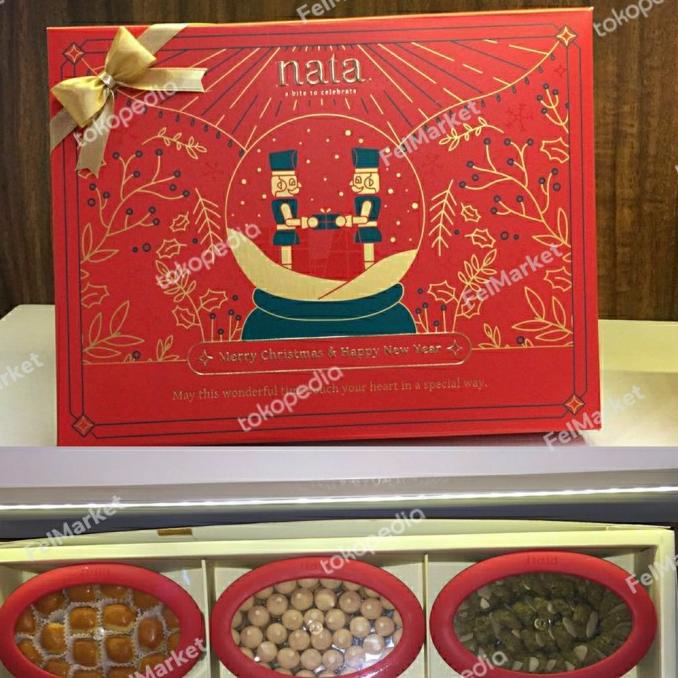 Jual Nata cookies kue kering special merry Christmas| all varian| isi 2 ...