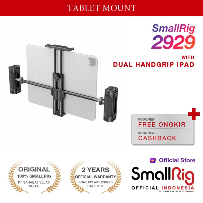 Jual Tripod Smallrig Tablet Mount With Dual Handgrip For Ipad 2929 ...