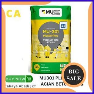 Jual MU 301 PLESTER DAN ACIAN BETON 40KG limited stock 54PR23 | Shopee ...