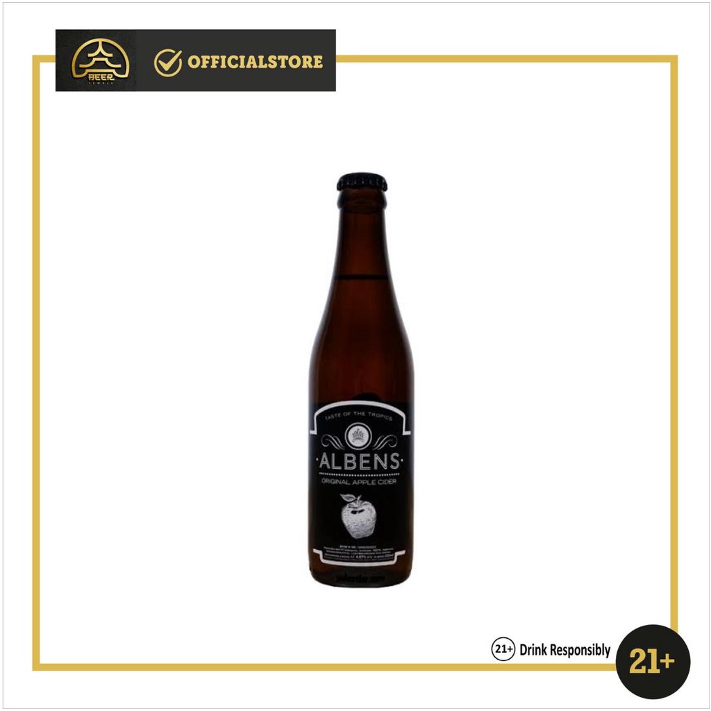 Jual Albens Apple Cider 330ml | Shopee Indonesia
