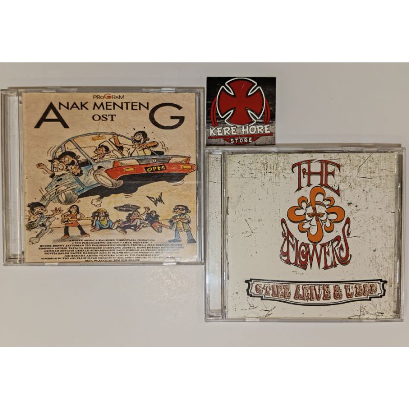Jual Bundling CD Slank - OST Anak Menteng + Flowers - Still Alive ...