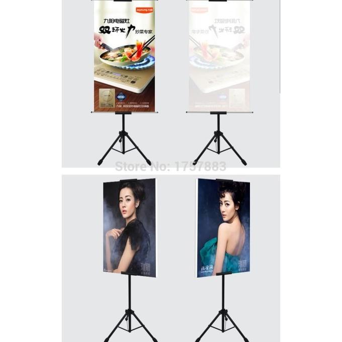 Jual Tripod Banner Stand Display / Tiang 2 Sisi Kwalitas 1 - Silangan ...