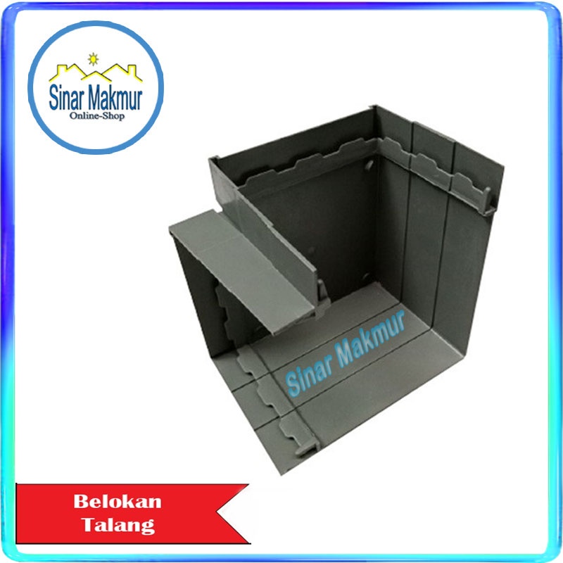 Jual Belokan Siku Keni Talang Air Kotak PVC | Shopee Indonesia