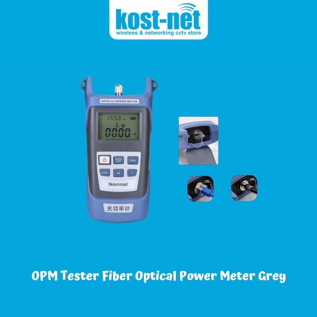 Jual OPM Tester Fiber Optical Power Meter Grey | Shopee Indonesia
