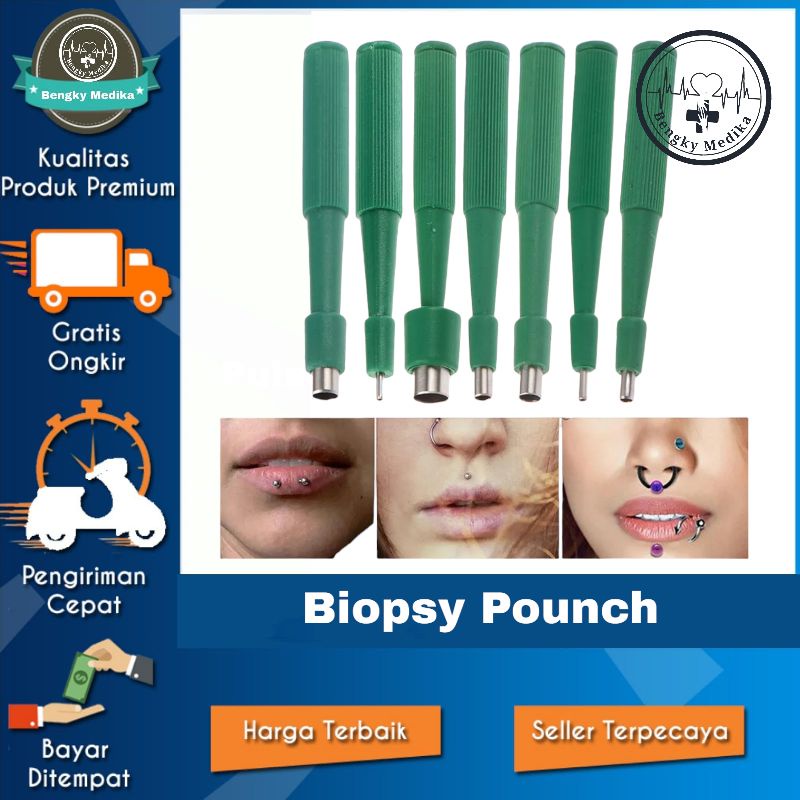 Jual Disposable Biopsy Punch Alat Pelubang Kulit Biopsy Punch | Shopee ...