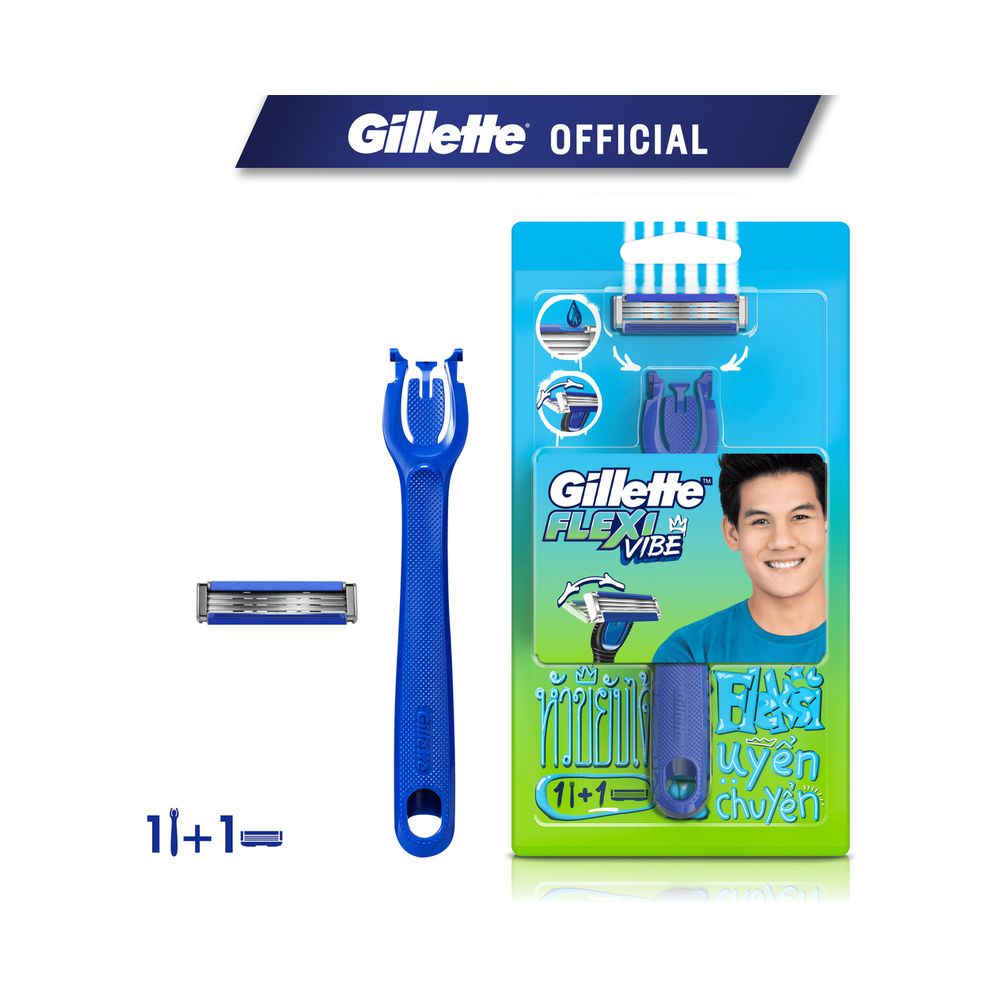 Jual Gillette Flexi Vibe Razor 1 buah | Shopee Indonesia