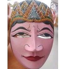 Jual TOPENG SHINTA BATIK PUTIH DAN PINK BY REQUEST | Shopee Indonesia