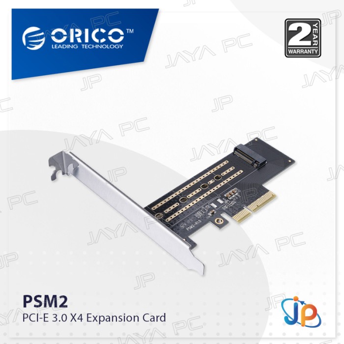 Jual ORICO PSM2 SSD M.2 2280/ 2242 NVME TO PCI-E 3.0 X4 EXPANSION CARD ...