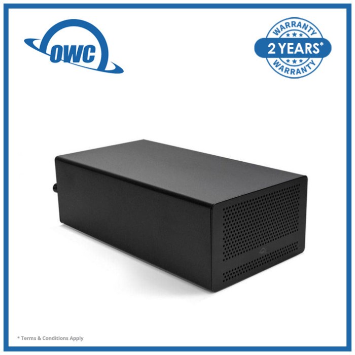 Jual OWC MERCURY HELIOS 3 THUNDERBOLT3 PCIE CHASSIS | Shopee Indonesia