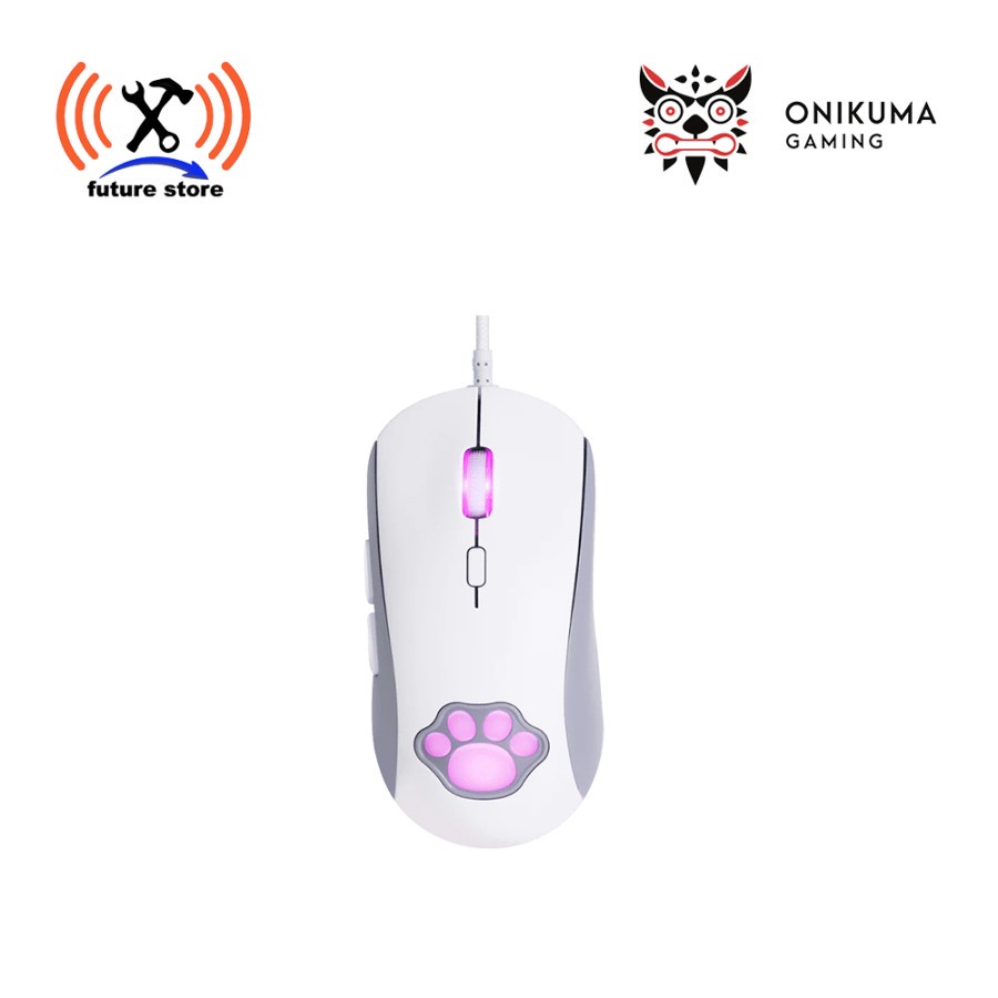 Jual ONIKUMA CW918 Cat Paw Mouse Gaming Wired Optical RGB With Macro ...