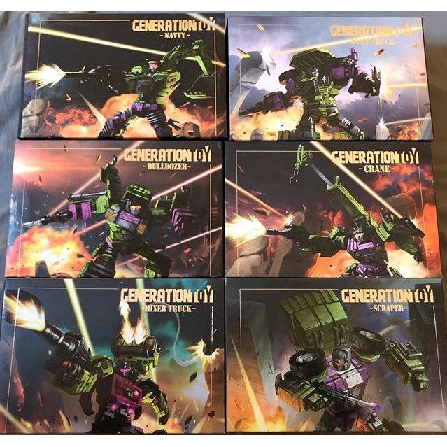Jual Must Have!! Generation Toy Transformer Devastator (Set Of 6 ...
