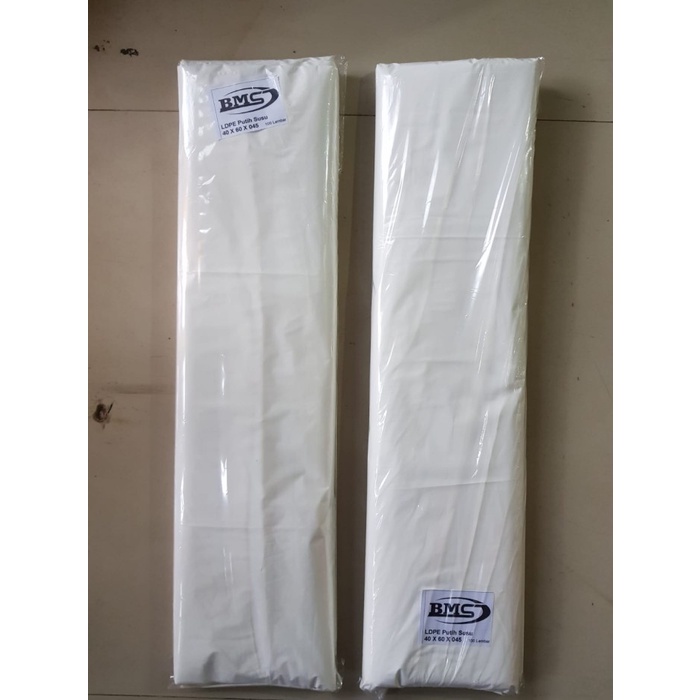 Jual Plastik Ldpe Online Shop Putih Susu 40X60X045 - Sampah / Laundry ...