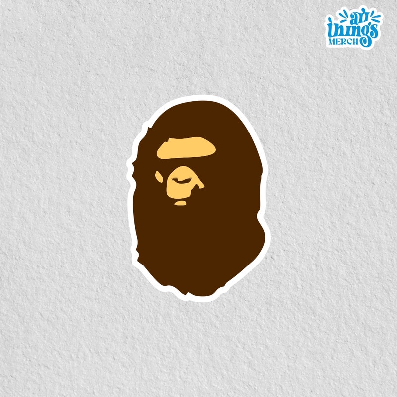 Jual Bape Sticker Tempel Aesthetic / STICKER HELM,STICKER MOTOR,STICKER ...