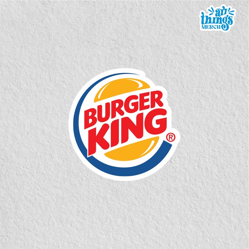 Jual Burger King Sticker Tempel Aesthetic / Sticker Laptop DLL | Shopee ...