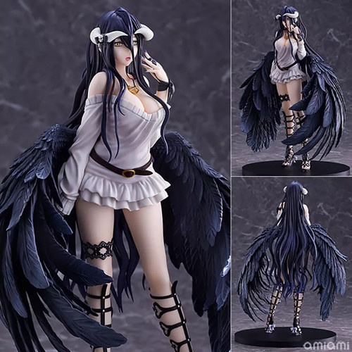 Jual Anime Overload Albedo Lady Demon Statue KWS Figure H-r18 | Shopee ...