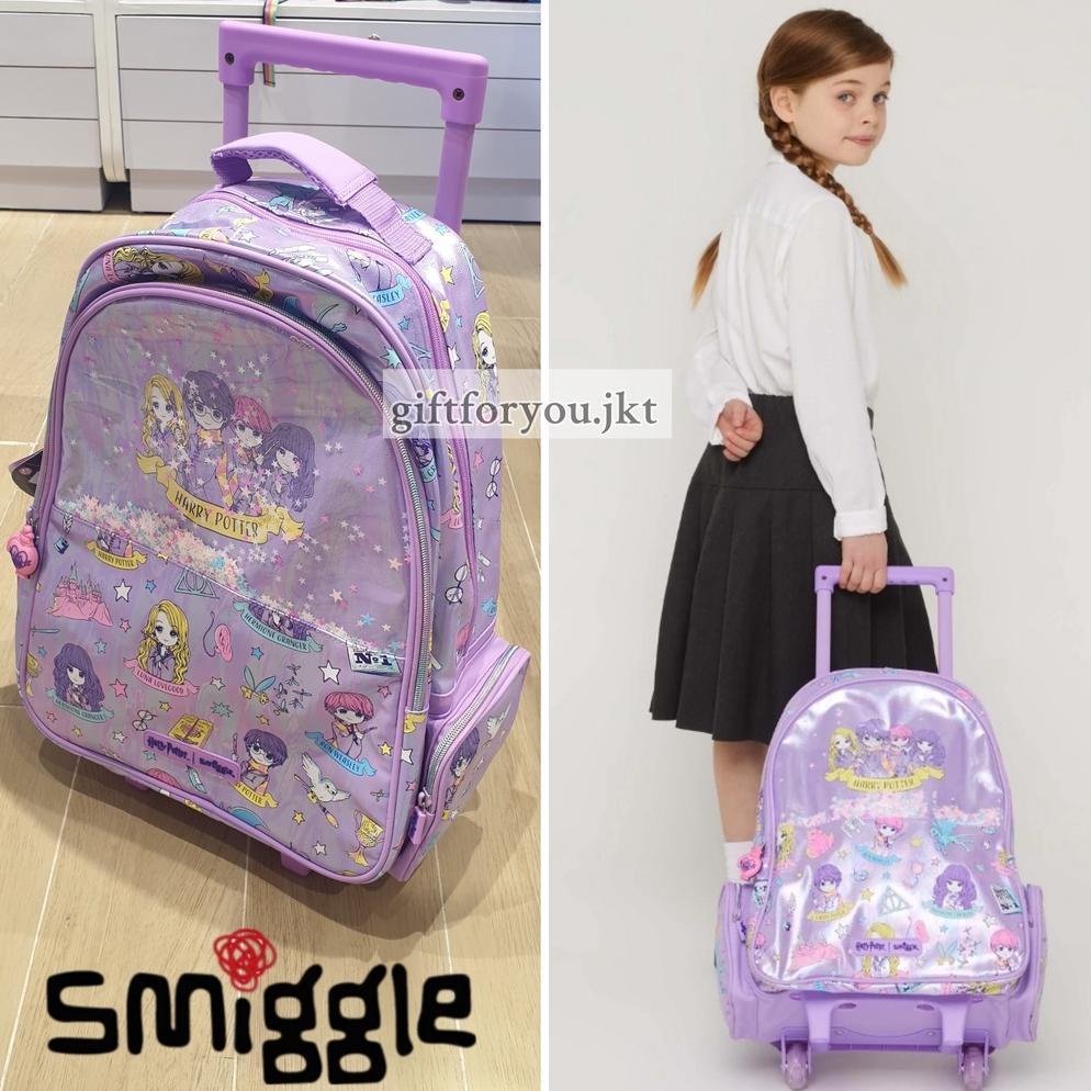 Jual Tas Anak Smiggle Trolley Backpack Harry Potter Lilac Tas Koper ...