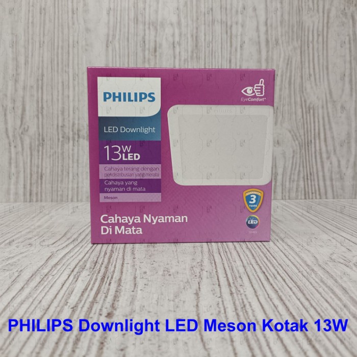 Jual Philips Downlight LED Meson 59465 13W D125 Inbow Kotak | Shopee Indonesia
