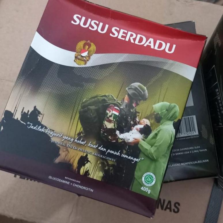 Jual Susu Serdadu TNI Exp. Agustus 2023/ Promilch Susu Prajurit TNI ...