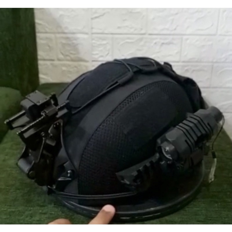 Jual Helm Balistik Level 3 Model Cover Versi REL WENDY|Helm Tactical ...