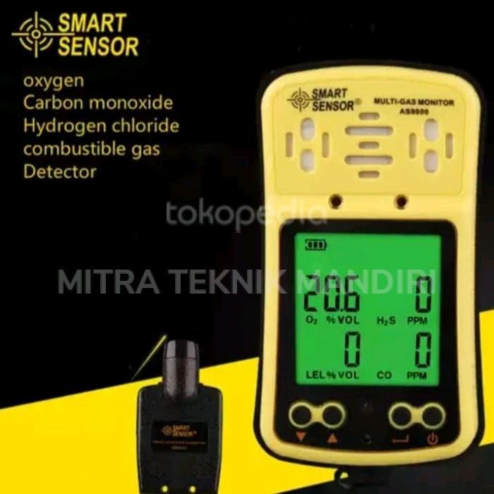 Jual Alat Ukur Detektor Digital Multi 4 In 1 Gas Detector Smart Sensor ...