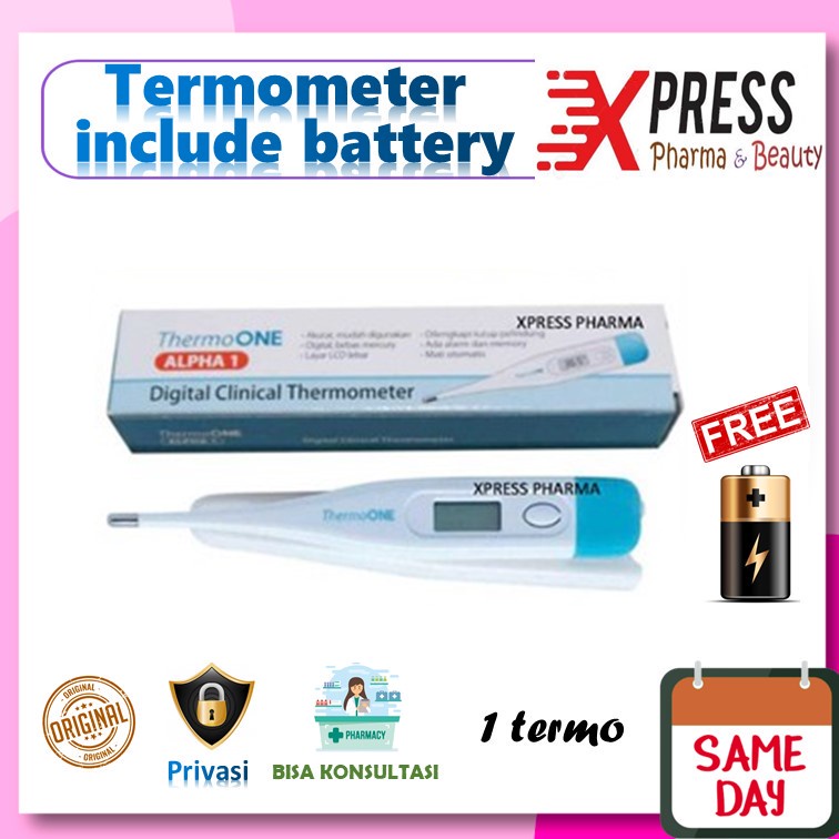 Jual XPRESS ! Termometer Digital Thermo One Alpha 1 Onemed alfa Termo ...