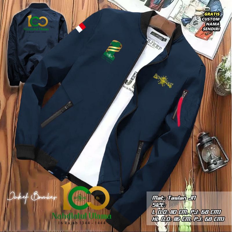 Jual JAKET NU SATU ABAD / JAKET NU 100 TAHUN TERBARU 2023/2024 JAKET ...