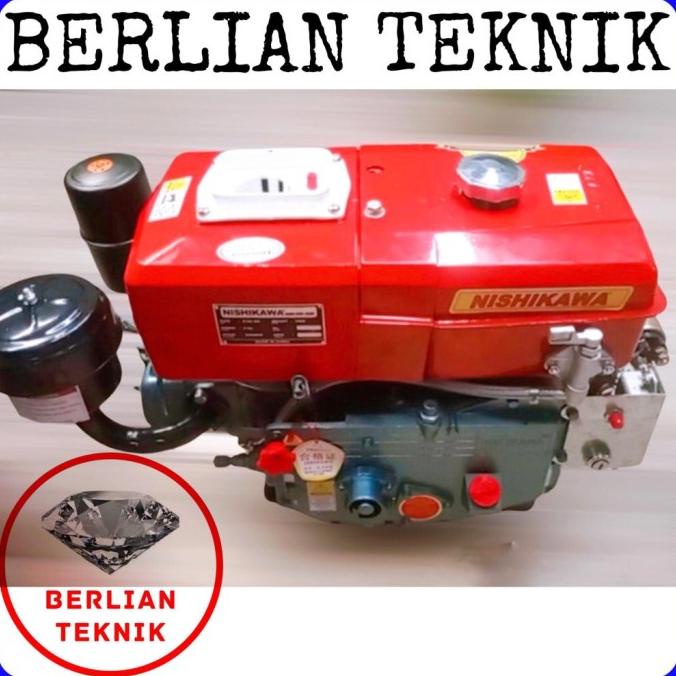 Jual Mesin Penggerak Solar Engine Diesel Nishikawa R180 / 8 HP Starter | Shopee Indonesia
