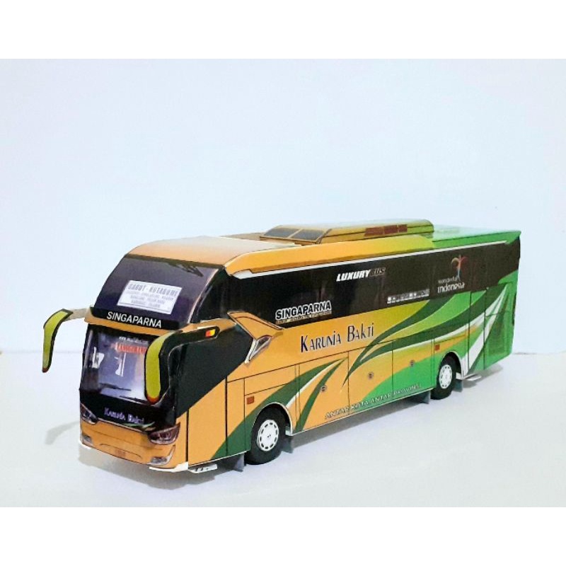 Jual Miniatur Papercraft Bus Karunia Bakti SR2 | Shopee Indonesia