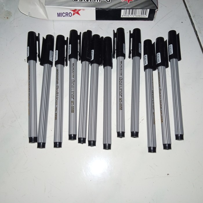 Jual TERMURAH 1 dus 12 buah 1 lusin Pulpen presiden 1 mm ball liner ...
