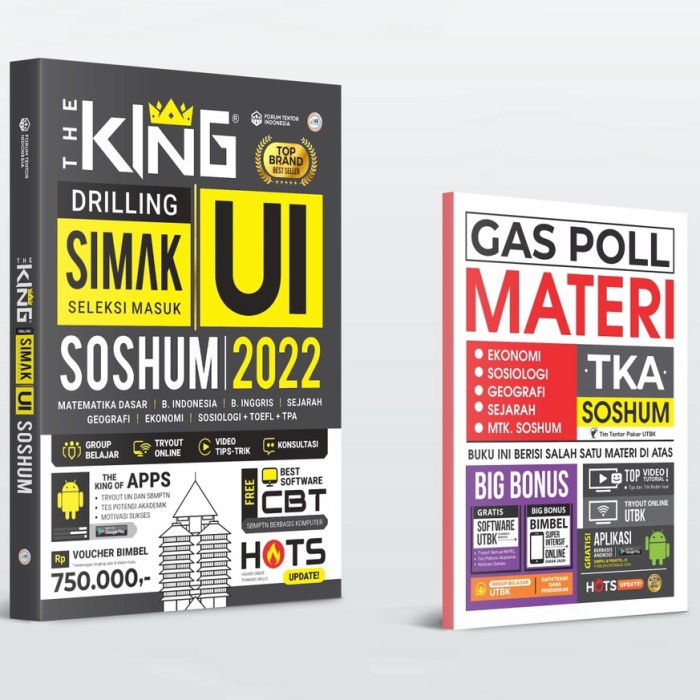 Jual BUKU SIMAK UI SOSHUM 2022 + GASS POLL MATERI TKA | Shopee Indonesia