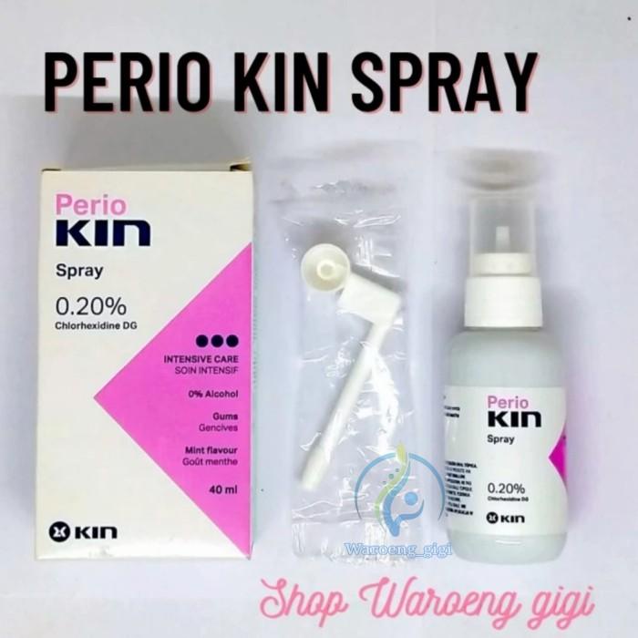 Jual Perio Kin Spray Periokin Spray 40ml | Shopee Indonesia