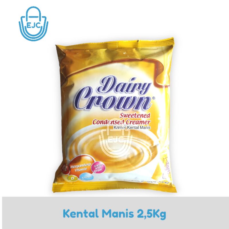 Jual Krimer Kental Manis Skm Dairy Crown 2,5kg Bag | Shopee Indonesia