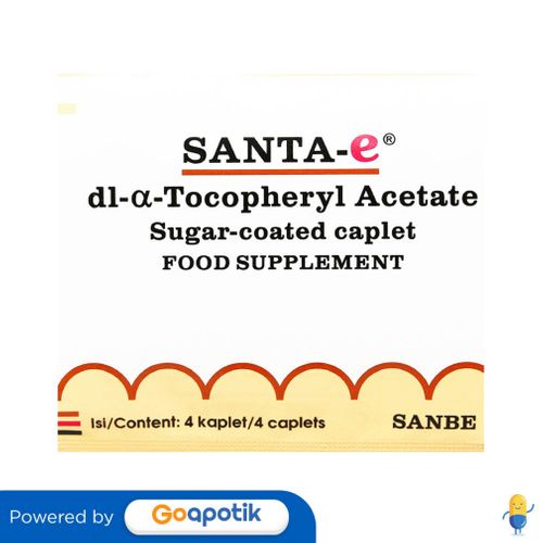 Jual SANTA E 100 IU STRIP 4 KAPLET | Shopee Indonesia