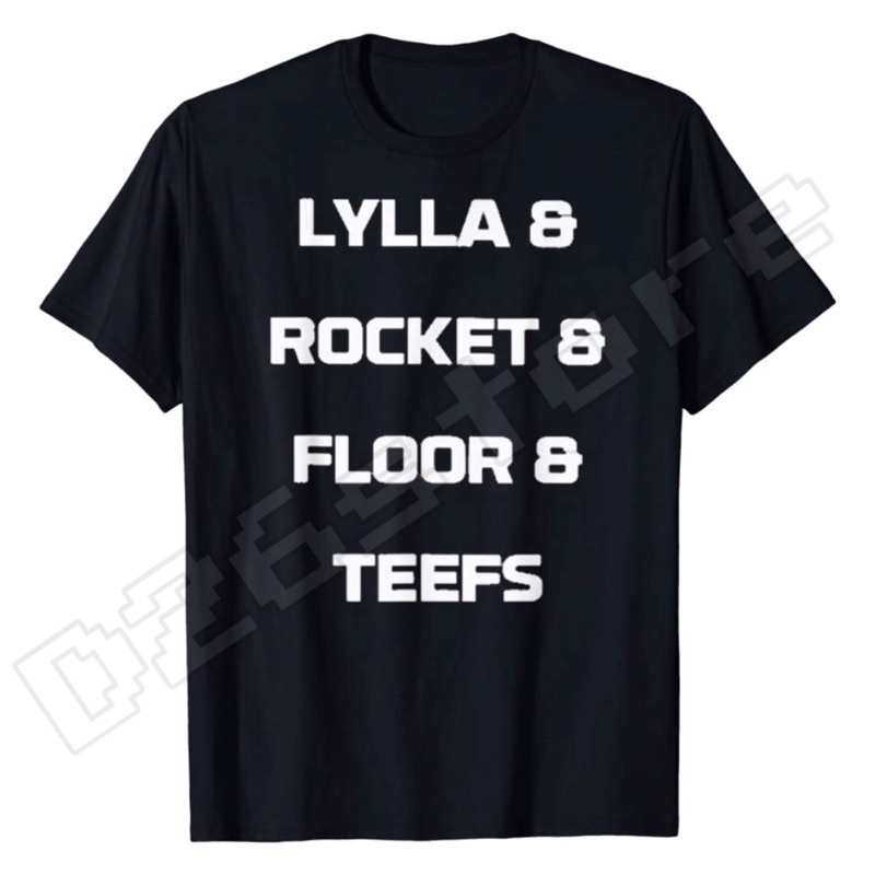 Jual Kaos Rocket Racoon Lylla Rocket Floor Teefs Marvel Guardians Of ...