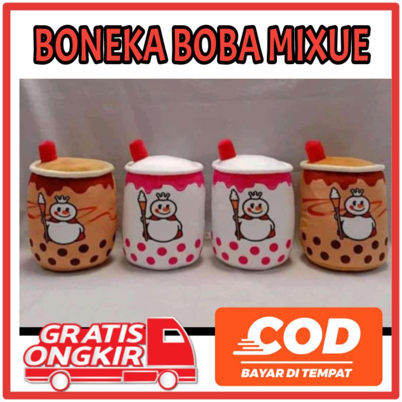 Jual BONEKA MIXUE BOBA VIRALL | Shopee Indonesia