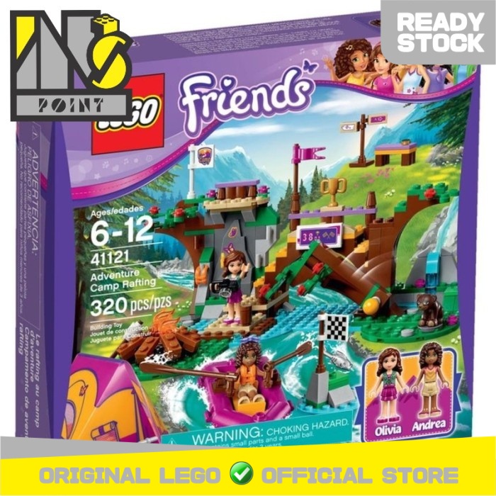 Jual LEGO 41121 - Friends - Adventure Camp Rafting | Shopee Indonesia