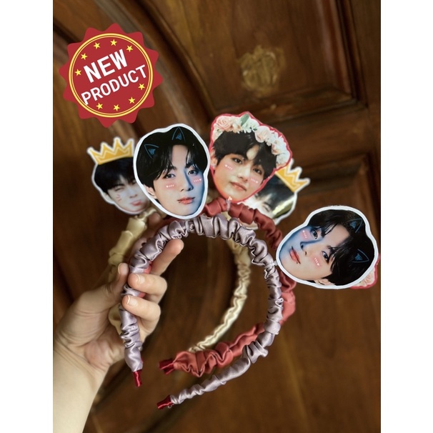 Jual bando scrunchie custom / bando custom / bando konser (dieditin ...