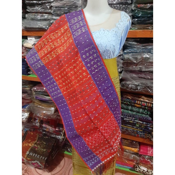Jual ADA PULUHAN WARNA - ASLI HANDE HANDE SADUM SIMATA ULOS FULL PAYET ...