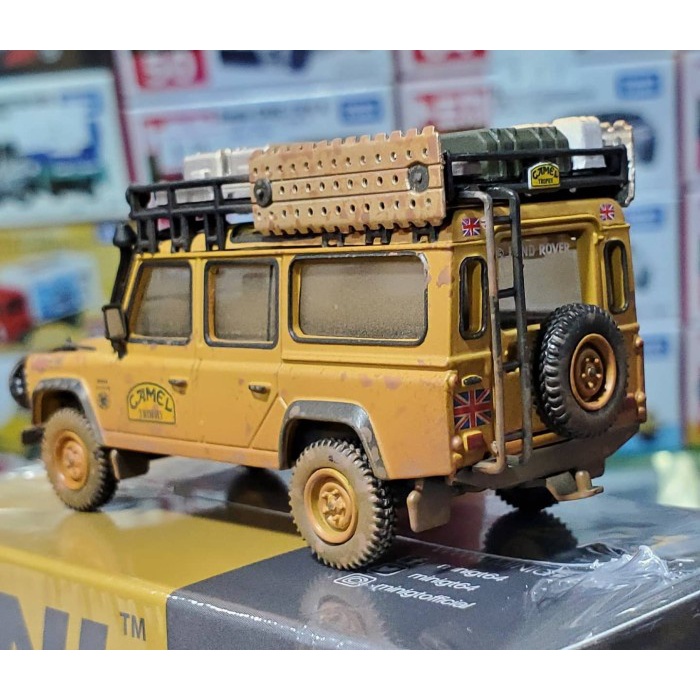 Jual Must Have!! Mini Gt Land Rover Defender 110 Camel Trophy Winner ...