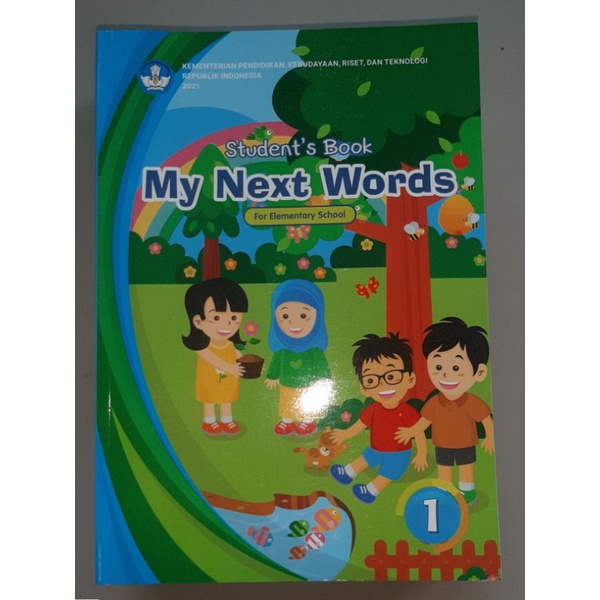Jual Buku siswa Bahasa Inggris: My Next Words kelas 1 SD kurikulum merdeka kurmer | Shopee Indonesia